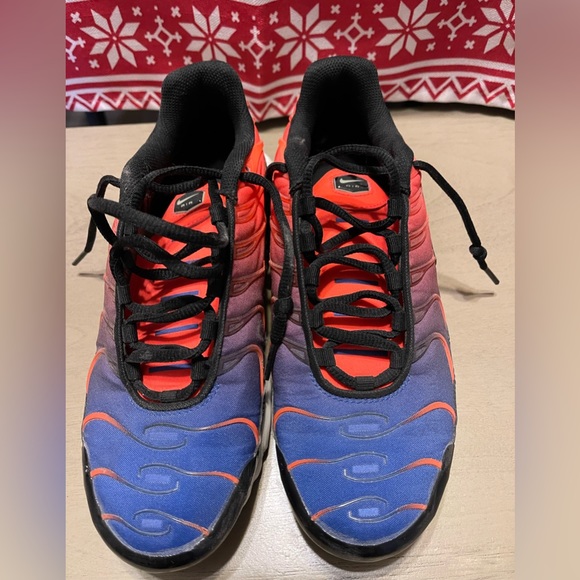 Shoes | Nike Air Max Plus Tn Crimson Black Racer Sneakers | Poshmark